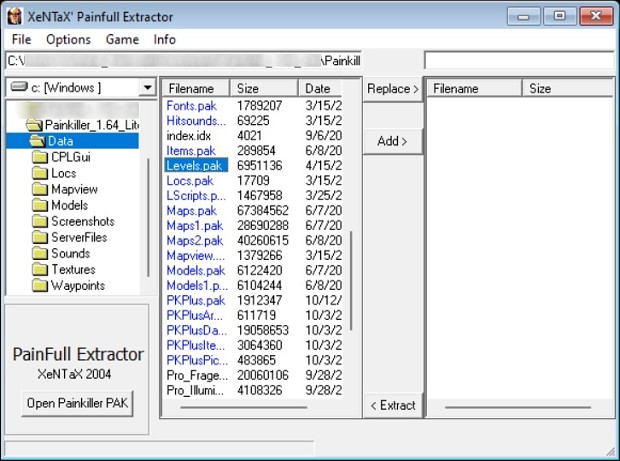 PainFull Extractor v1.3.2 file - ModDB