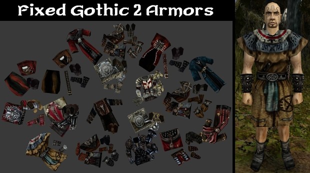 Fixed Gothic 2 Armors addon - ModDB