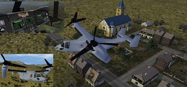 MV-22 Osprey addon - Operation Flashpoint - ModDB