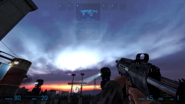 MMod SMG (2 options of ejected casings) + HUD fixes for Southernmost ...