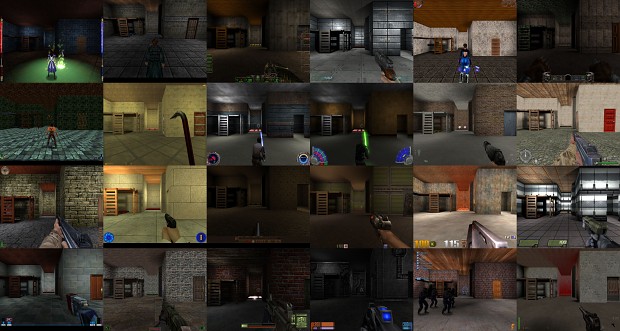 GoldSource, Quake engine games MAP file cross compatibility test v3 ...