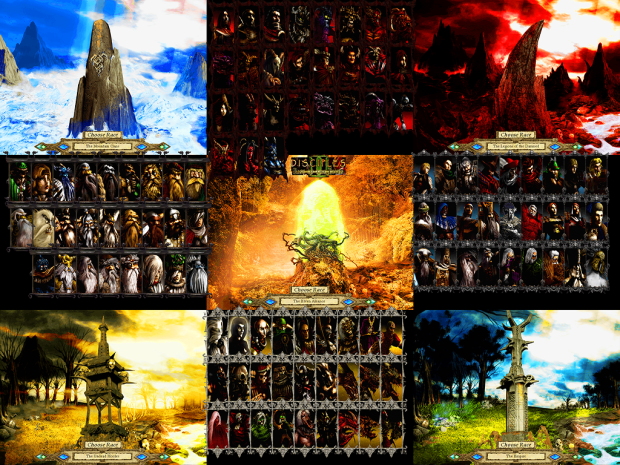 Disciples 2 : Rise of the Elves [Color and Shadows Textures]] 80% addon ...