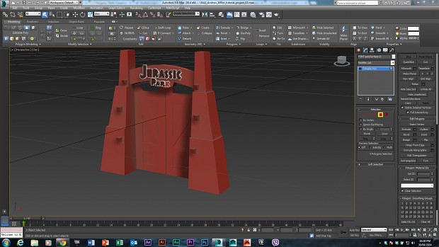 Jurassic Park Gate Unrendered image - ModDB