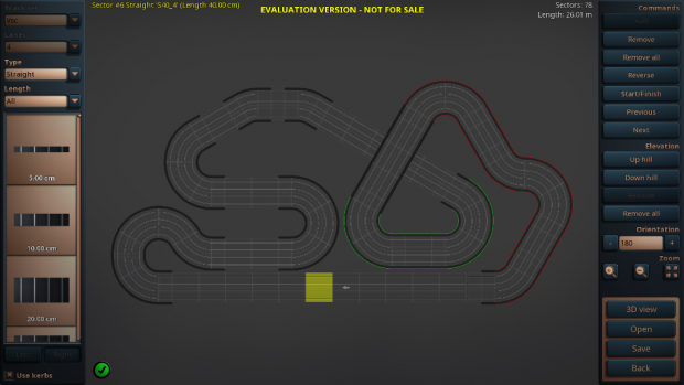 Editor 2d track finished image - Virtual SlotCars - ModDB