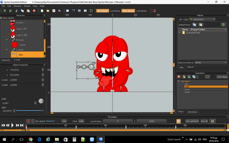 Alien Monster Walk Animation image - ModDB