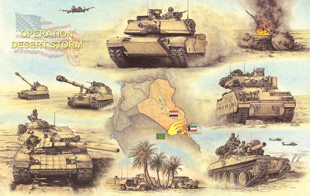 Desert Storm art pic image - Armies of the World all Military Fans ...
