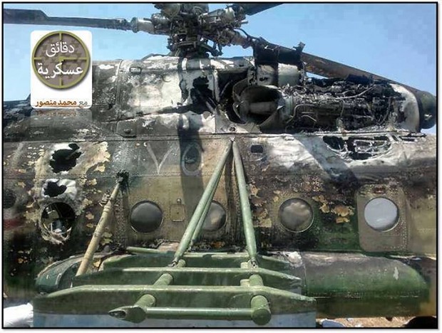 Syrian Mi-17 hit by a surface-to-air missile image - Aircraft Lovers ...