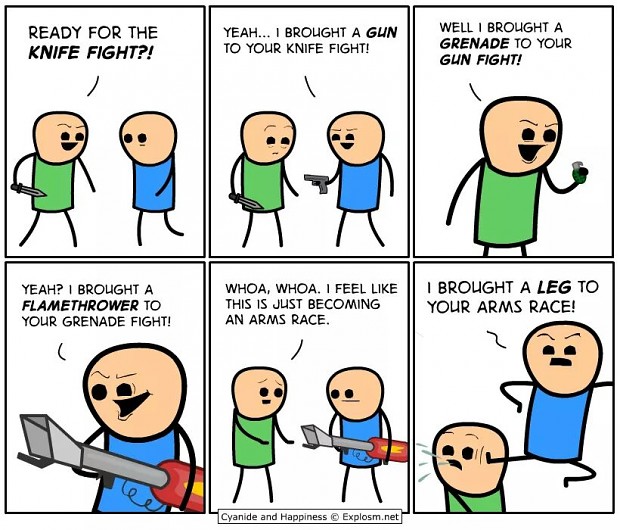 Escalation. image - Humor, satire, parody - Mod DB