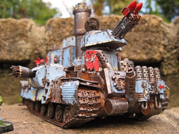 grot mega tank model image - Orc clan and Orks fantasy and monsters fan ...