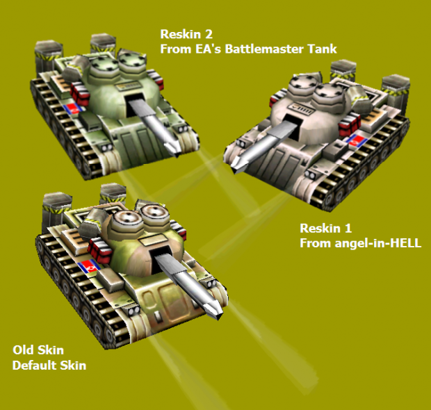Flame Tank Reskins image - BronzeJackson - ModDB