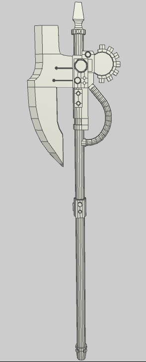 Titan Tech Priest Power Axe image - Chompster - ModDB