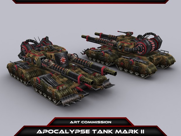 Russian Apocalypse Tank Mark II - Coilgun Upgrade image - M.P - ModDB