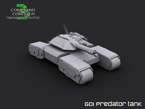 GDI Predator medium tank image - Tiberian Apocalypse mod for C&C3 ...