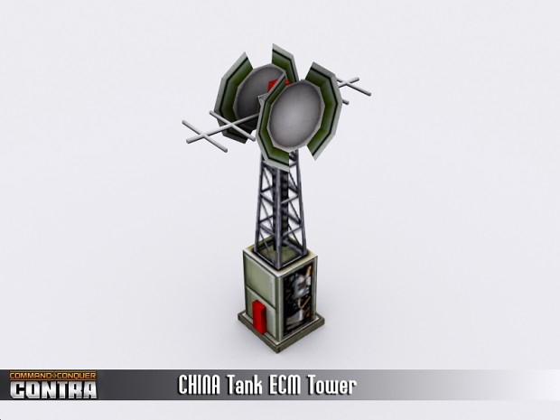 ECM Tower image - Contra mod for C&C: Generals Zero Hour - ModDB
