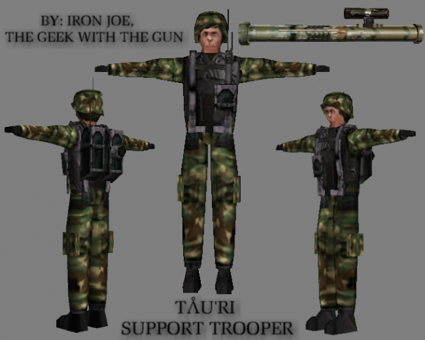 Tau'ri Support trooper image - Stargate: Universe In Conflict mod for C ...