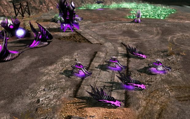 Screen No.8 - Scrin Destroyer image - Command & Conquer 3 - Mutants ... Screen No.8 - Scrin Destroyer image - Command & Conquer 3 - Mutants ...
