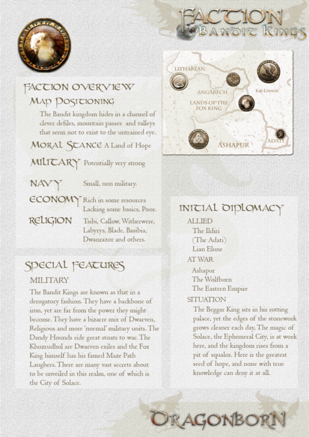 Bandit Kings image - DragonDawn mod for Medieval II: Total War ...