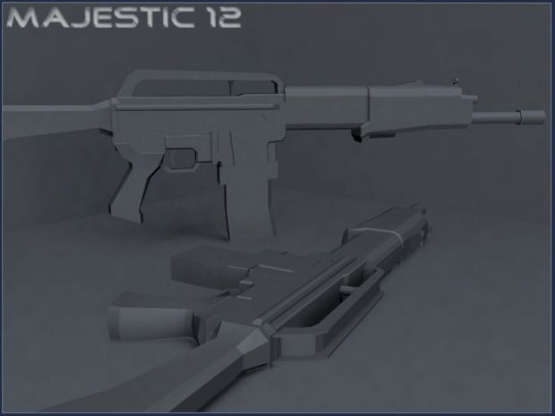 Spas-15 image - Majestic 12 mod for Half-Life 2 - ModDB