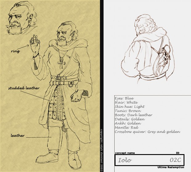 Concept Art - iolo image - Ultima IX: Redemption mod for Elder Scrolls ...
