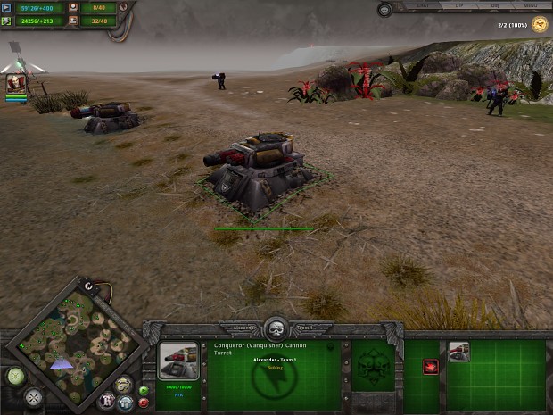 Conqueror Cannon Turret image - Titanium Wars Mod for Soulstorm for ...