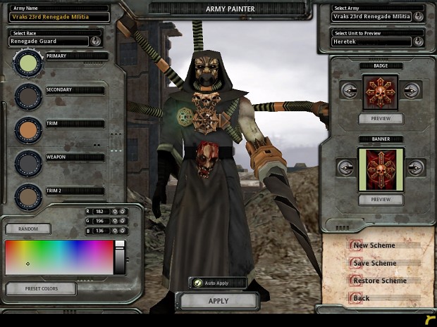 Heretek image - Renegade Guard mod for Dawn of War - ModDB