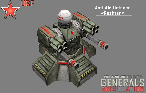 USF AA Defence "Kashtan" image - Generals: Annihilation mod for C&C ...