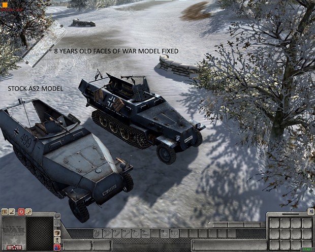 Vehicles Quality image - Faces of War Campaign for AS2 mod for Men of ...