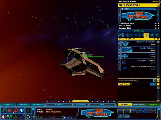 Ingame pic 2 image - World War Space mod for Homeworld 2 - ModDB