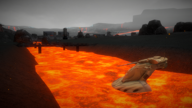 AAT hover tank on Sullust image - STAR WARS Battlefront 2 Remaster mod ...