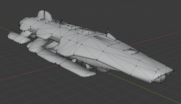 Cybran Tech 1 Frigate Spaceship (Model finished) image - (F.B.P ...