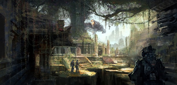 Titanfall Environment Concept Art