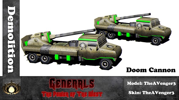 RE-Doomtruck image - The Power Of The West mod for C&C: Generals Zero ...