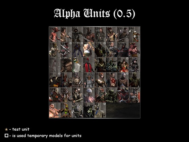 DTW: DoN alpha v.0.5 (units) image - Disciples Total War: Darkness of ...