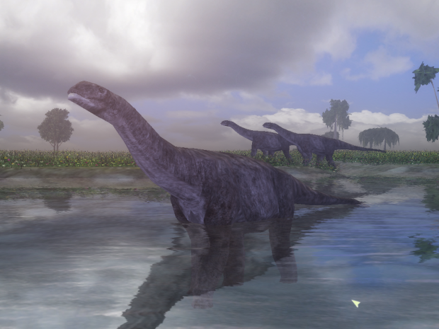 Ingame Shunosaurus image - JPOG: The Original One mod for Jurassic Park ...
