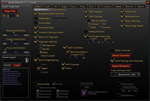 Image - X-Perl UnitFrames mod for World of Warcraft - ModDB