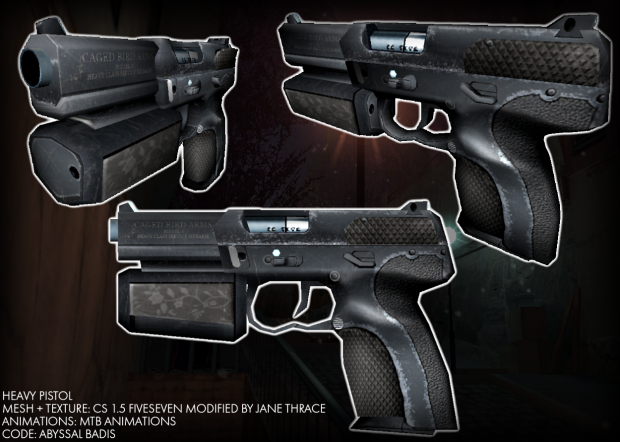Render - Heavy Pistol image - Starlight mod for Half-Life - ModDB
