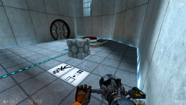 Image 4 - Portal done Half-Life Source mod for Portal - ModDB