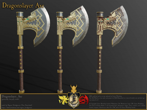 Dragonslayer axe image - The Old Realms mod for Mount & Blade II ...