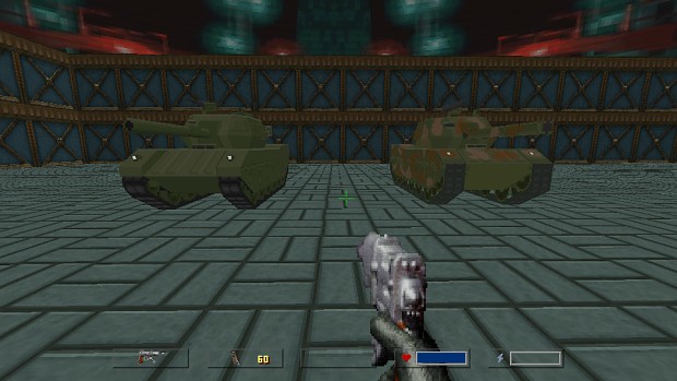 Low-Poly Tank image - CrusaDoom mod for Doom II - ModDB