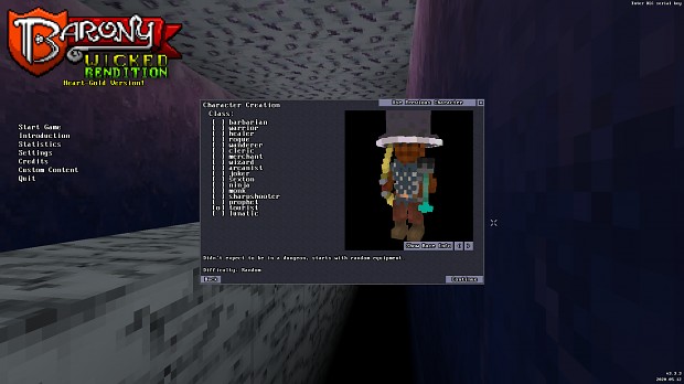 menu 9 image - Barony Wicked Rendition mod for Barony - ModDB