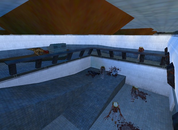 another angle of the very wip silo entrance image - Half life:Lost ...