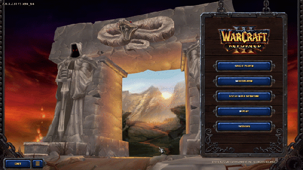 Warcraft III Menu GlueScreen image - ModDB