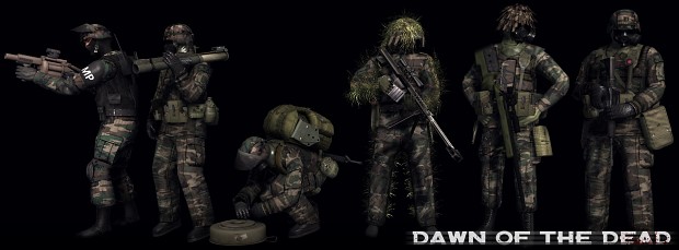 US Government Faction Infantry Units Preview image - Dawn of the Dead ...