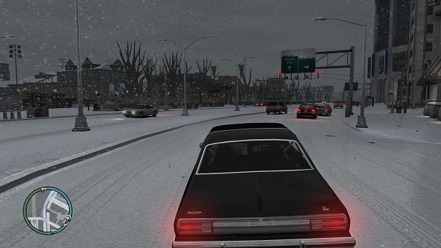 Image 4 - GTA IV Winter version with realistic car& pack mod for Grand ...