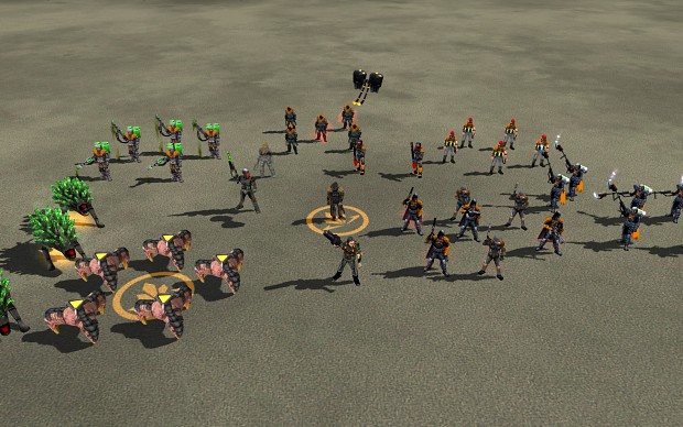 New textures for units affected by Cybernetic Augmentation upgrade ...