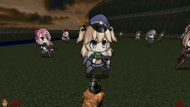 Image 5 - Girls Frontline Enemy Territory pt 1 mod for Doom II - ModDB