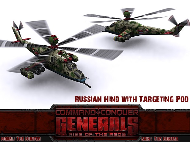 Russian Hind Targeting Pod Loadout image - Rise of the Reds mod for C&C ...