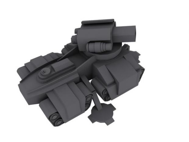 Siege tank - siege mode image - Age of Stars mod for Dawn of War - ModDB
