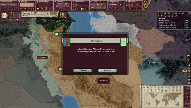 Some screenshots image - Hotkey Mod for Victoria 2: Heart of Darkness ...