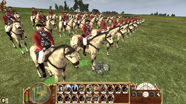 A group shot of the British Heavy Cavalry with a new face image - WM56 ...